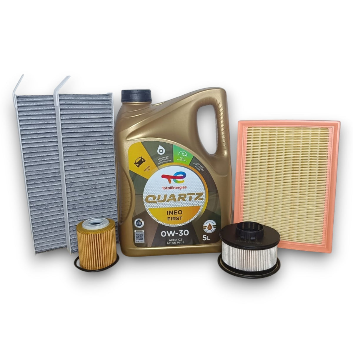 Kit Filtros y Aceite 0w30 Peugeot 3008 5008 C5 Aircross 1.5 BlueHDi – Emgi