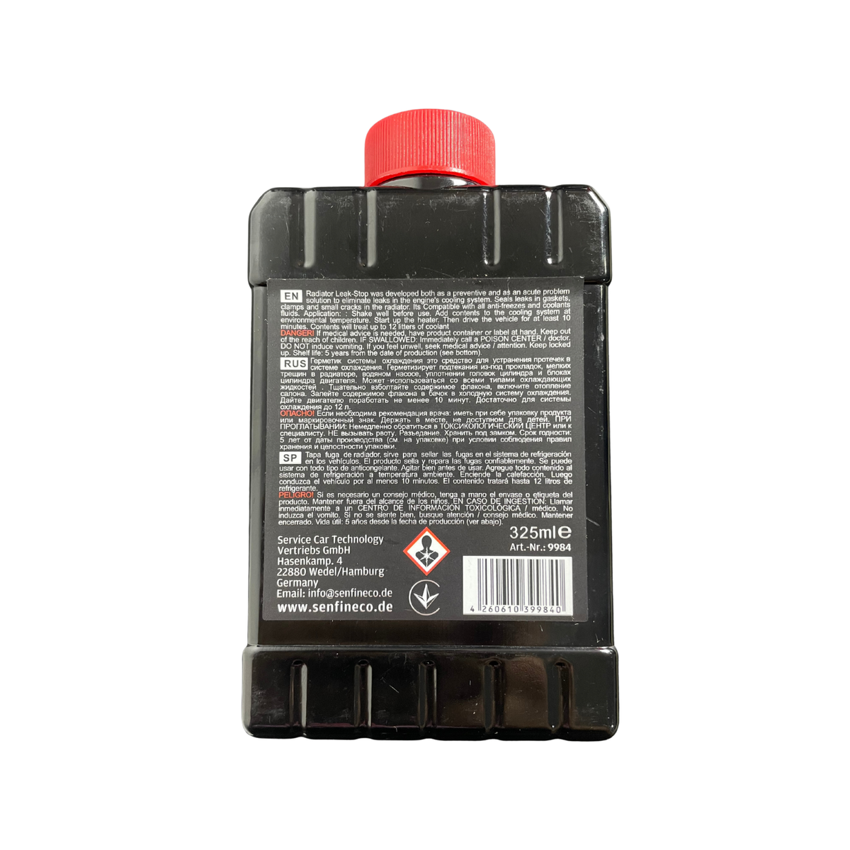Tapa Fuga Para Radiador 325 Ml – Emgi